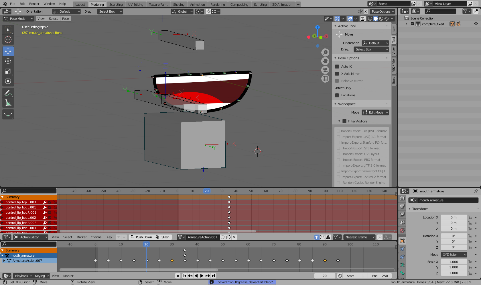 DOWNLOAD-2D mouth and rig by tailsluver29 on DeviantArt