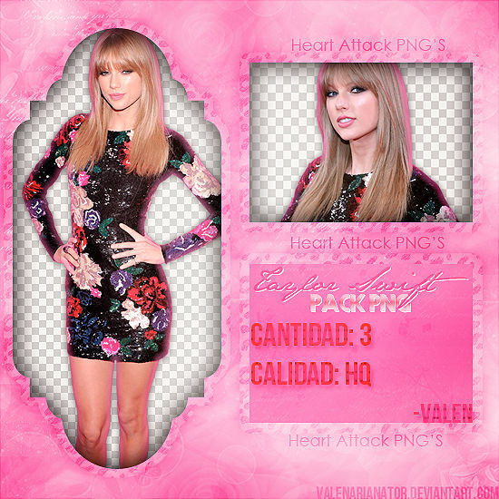 Pack PNG Taylor Swift. by ValenArianator on DeviantArt