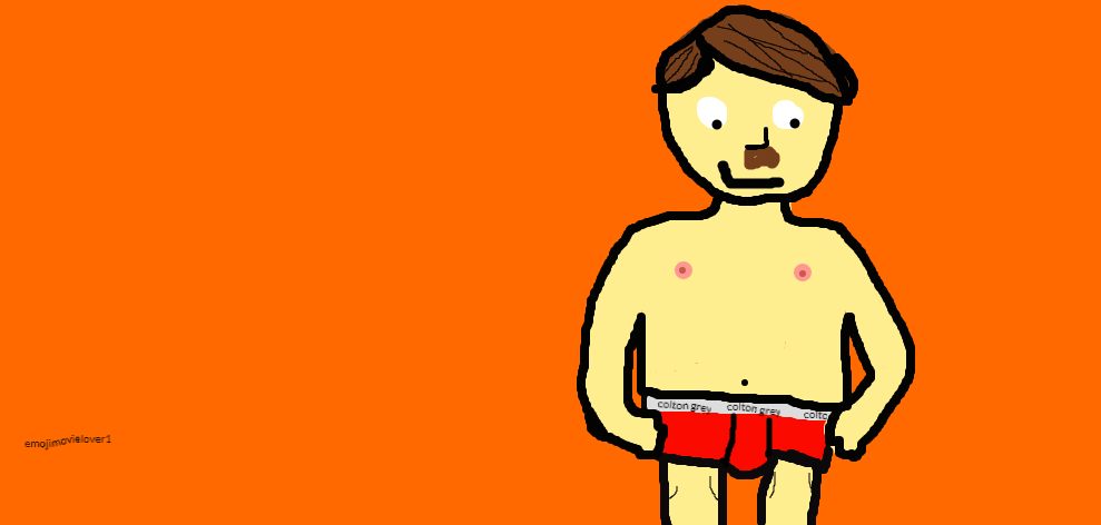 hitler in his underwear by emojimovielover1 on DeviantArt