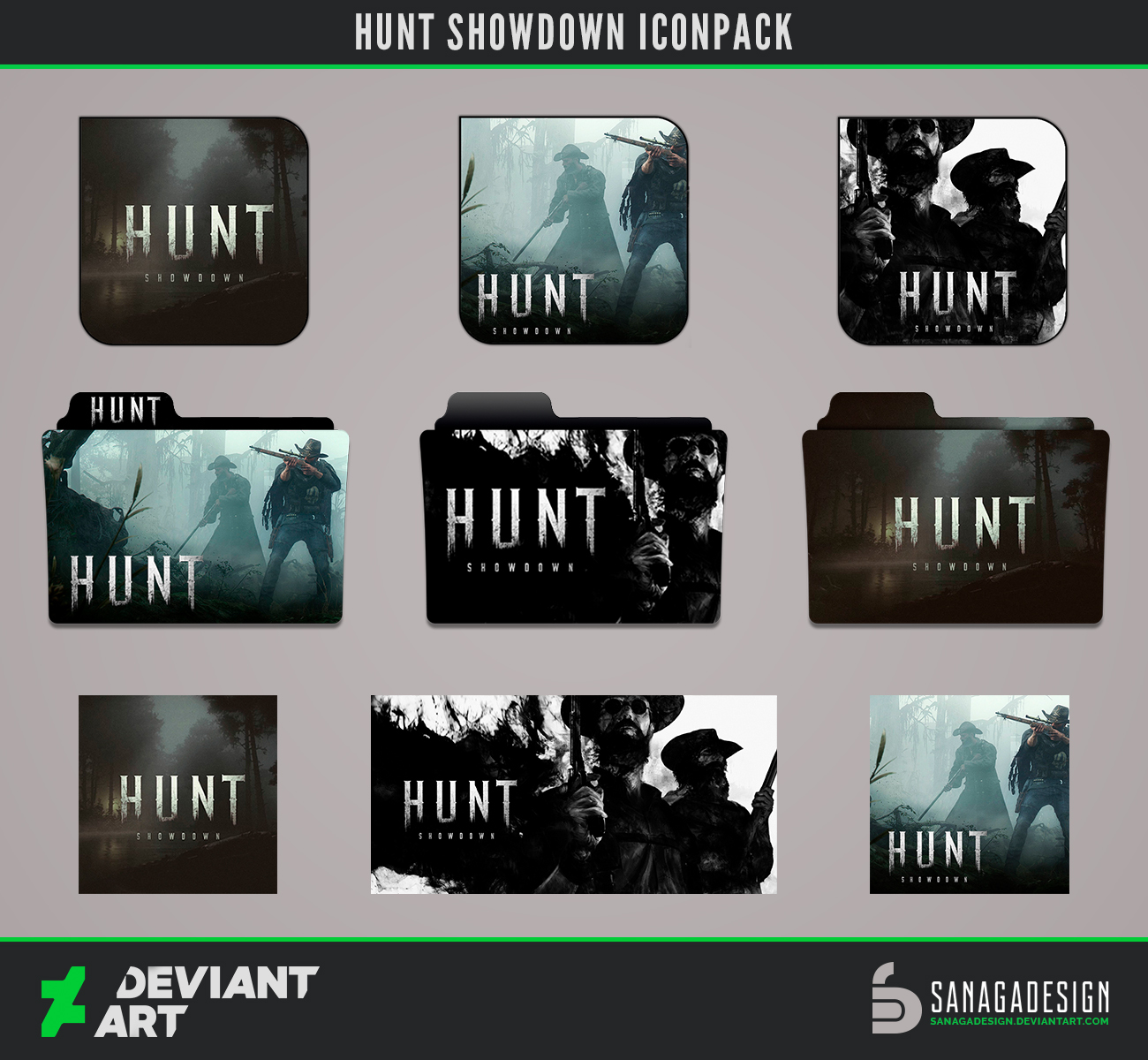 Hunt Showdown Icons Pack by SanagaDesign on DeviantArt