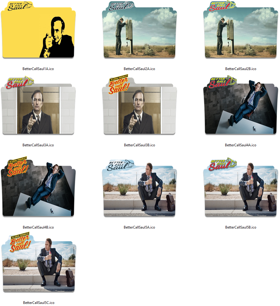 Better Call Saul Icons Folder Pack - Chirrungaso by Chirrungaso on ...