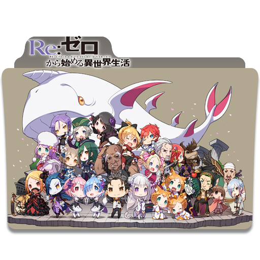 Re: Zero Icon Folder 4A -By Chirrungaso by Chirrungaso on DeviantArt