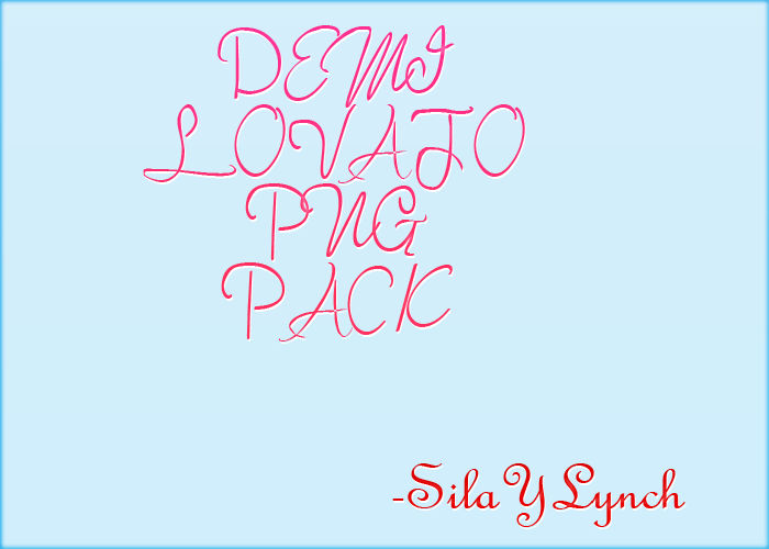 DemiLovatoDersPNGPack by SilaYLynch on DeviantArt