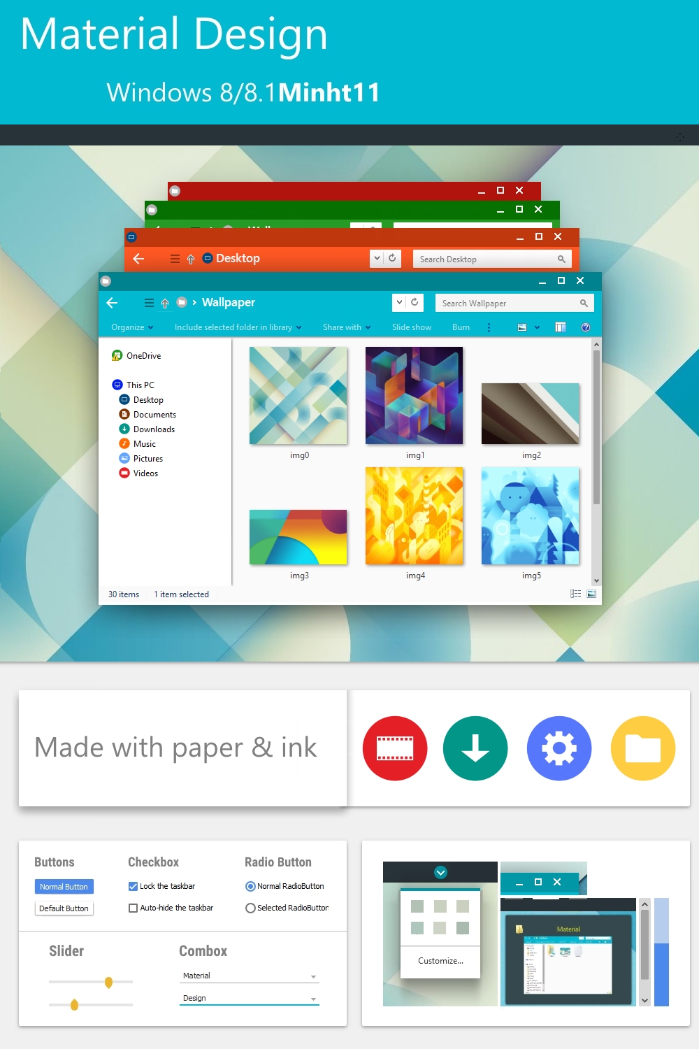 Material Design for Windows 8/8.1 by minht11 on DeviantArt
