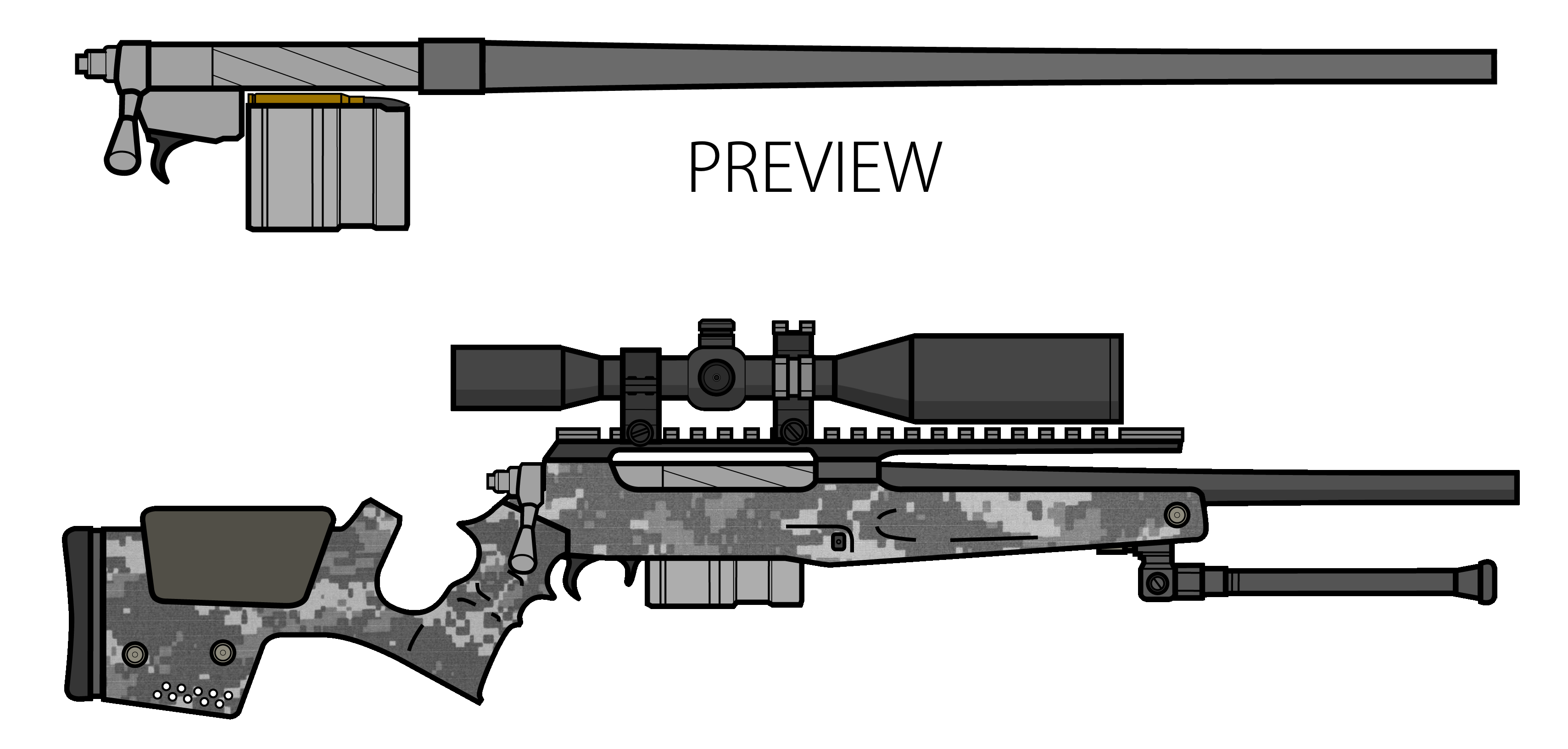Sniper Rifle Design Contest by lemmonade on DeviantArt