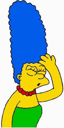 Marge says d'oh by The-Simpsons-Club on DeviantArt