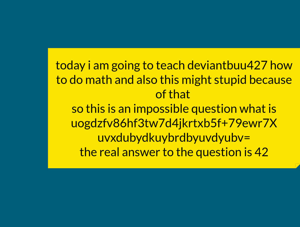 Impossible question answer for devaintbuu427 by Jameshavingsex32 on ...