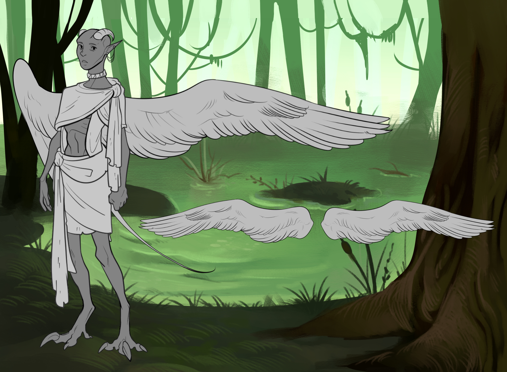 Template: FEMALE - Underweight body structure by HaelumiansARPG on ...