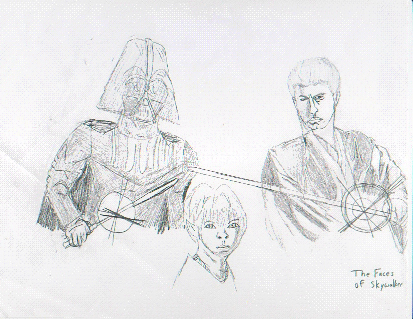 The faces of Skywalker by VitoWasHere on DeviantArt
