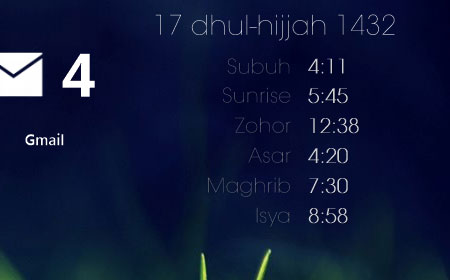 Rainmeter Prayer Time 1.0 by myadlan on DeviantArt
