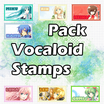 Pack Vocaloid Stamps by LolithaLolita on DeviantArt