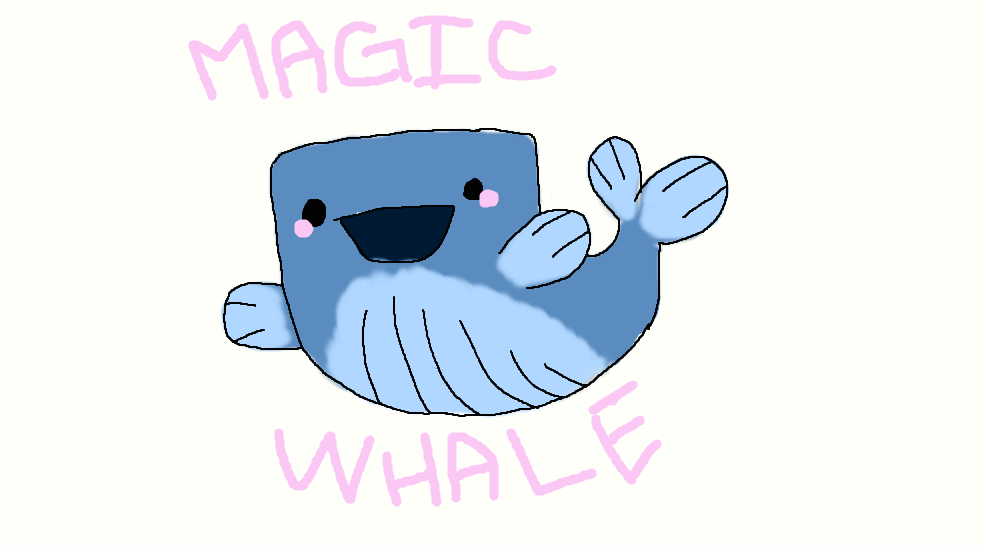 Magic Whale by FluffySammy on DeviantArt