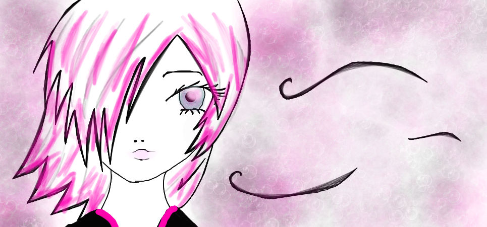 pink girl by Bouchra-lina on DeviantArt