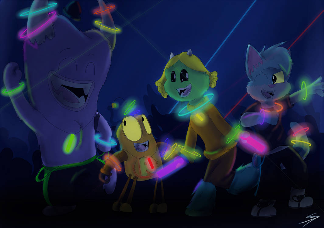 Ravers by punny27 on DeviantArt