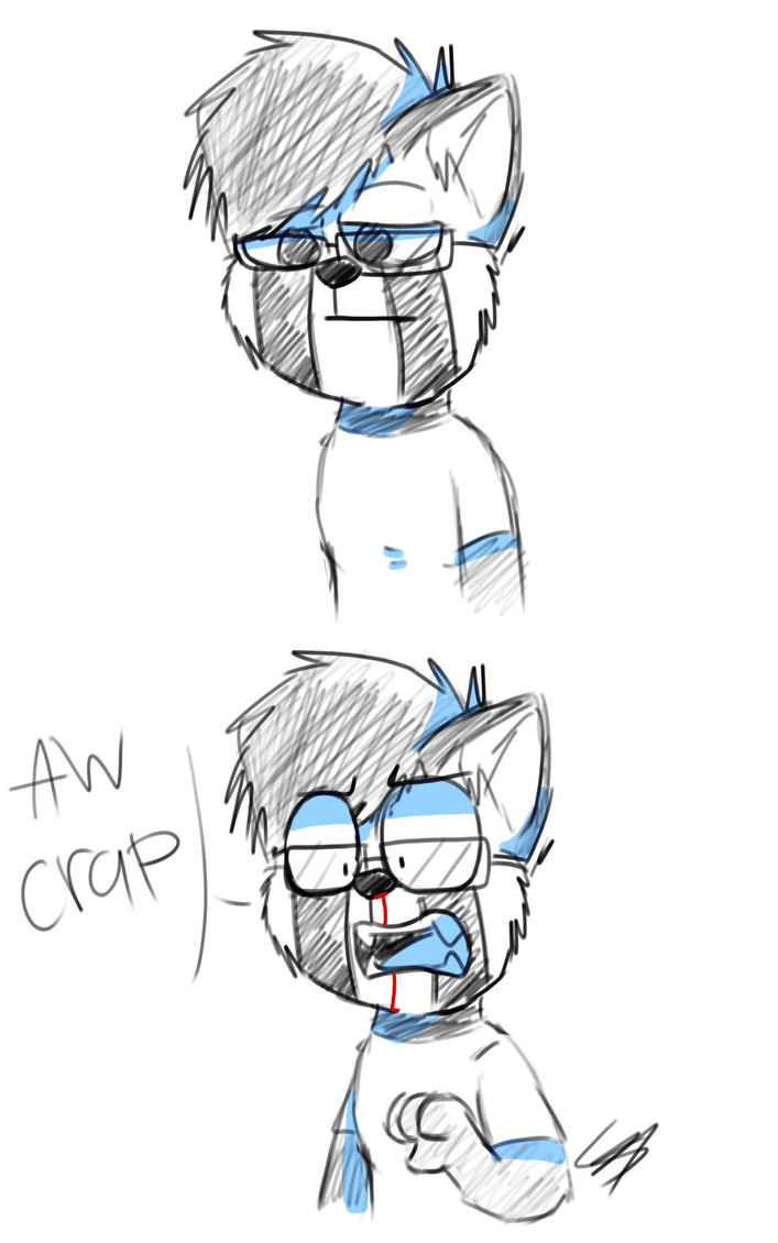 hate nose bleeds by punny27 on DeviantArt