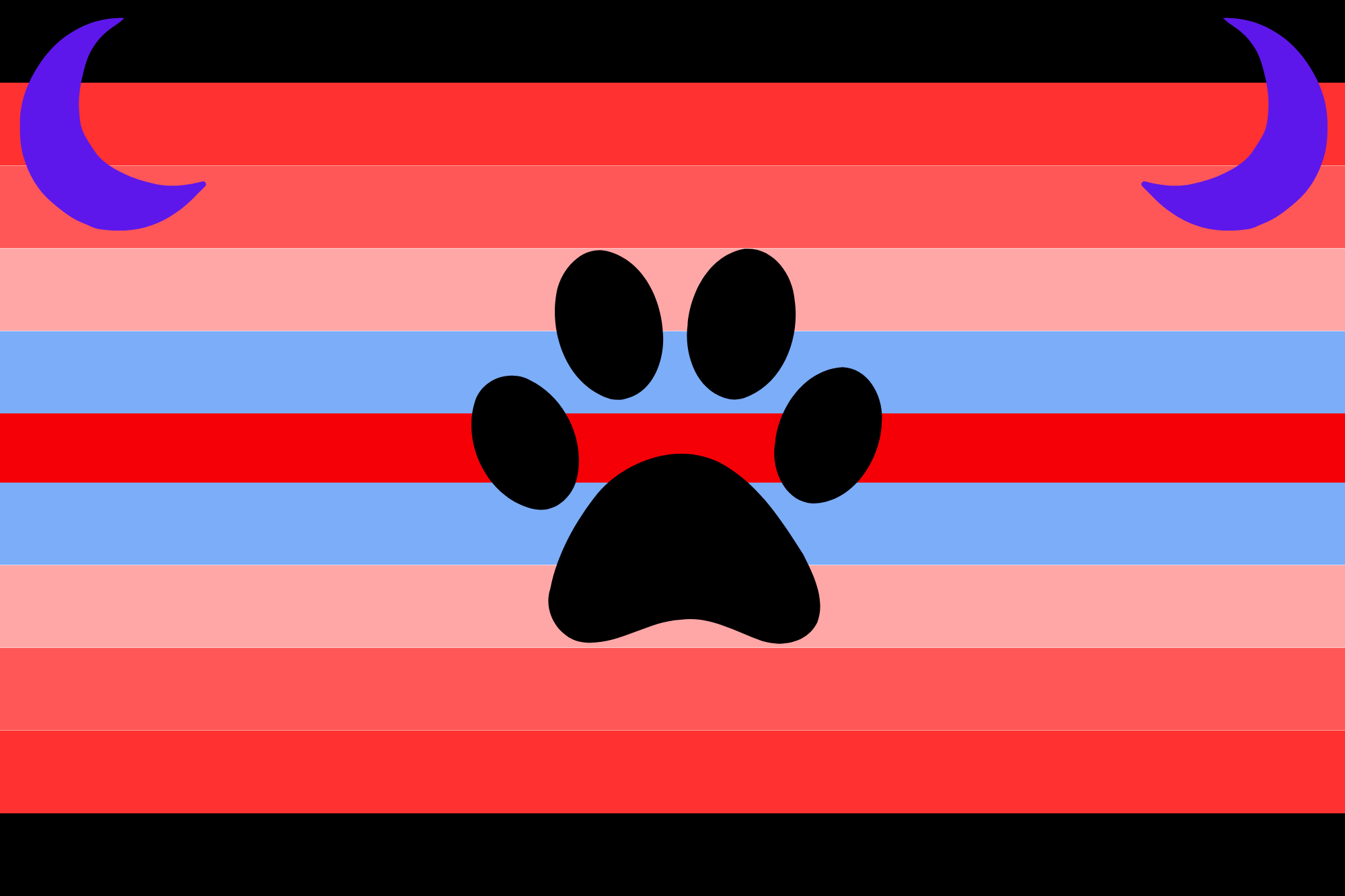 Anti-Zoo Furry Community Flag by ApolloFeathers14 on DeviantArt