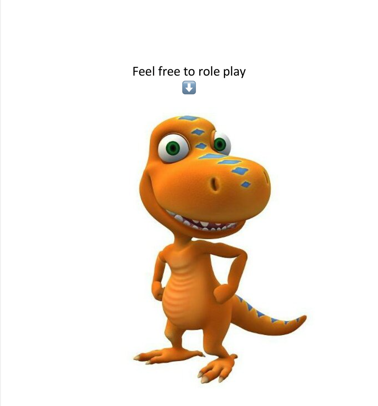 Feel free to RP Buddy by Nelvana2004 on DeviantArt