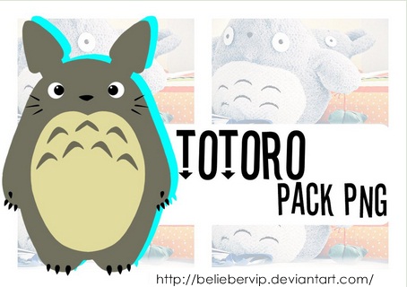 Totoro [pack png] by Beliebervip on DeviantArt