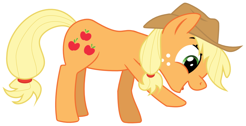 Applejack laughing by AbrotherM on DeviantArt
