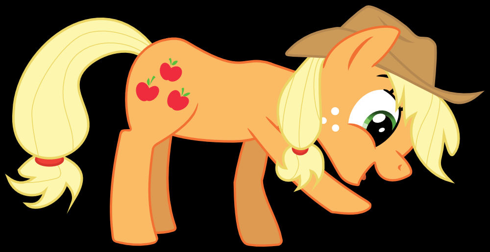 Applejack laughing by AbrotherM on DeviantArt