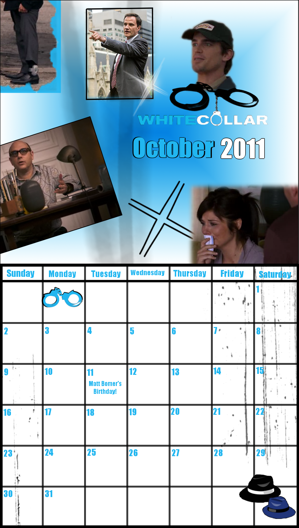 October Calendar 2011