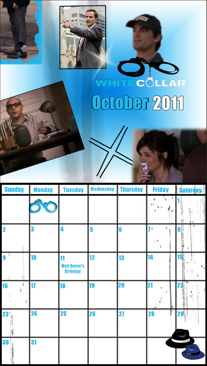 October 2011 Calendar by glomdi on DeviantArt
