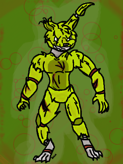 Springtrap -Animated- by IzzyDrawsFNaF on DeviantArt