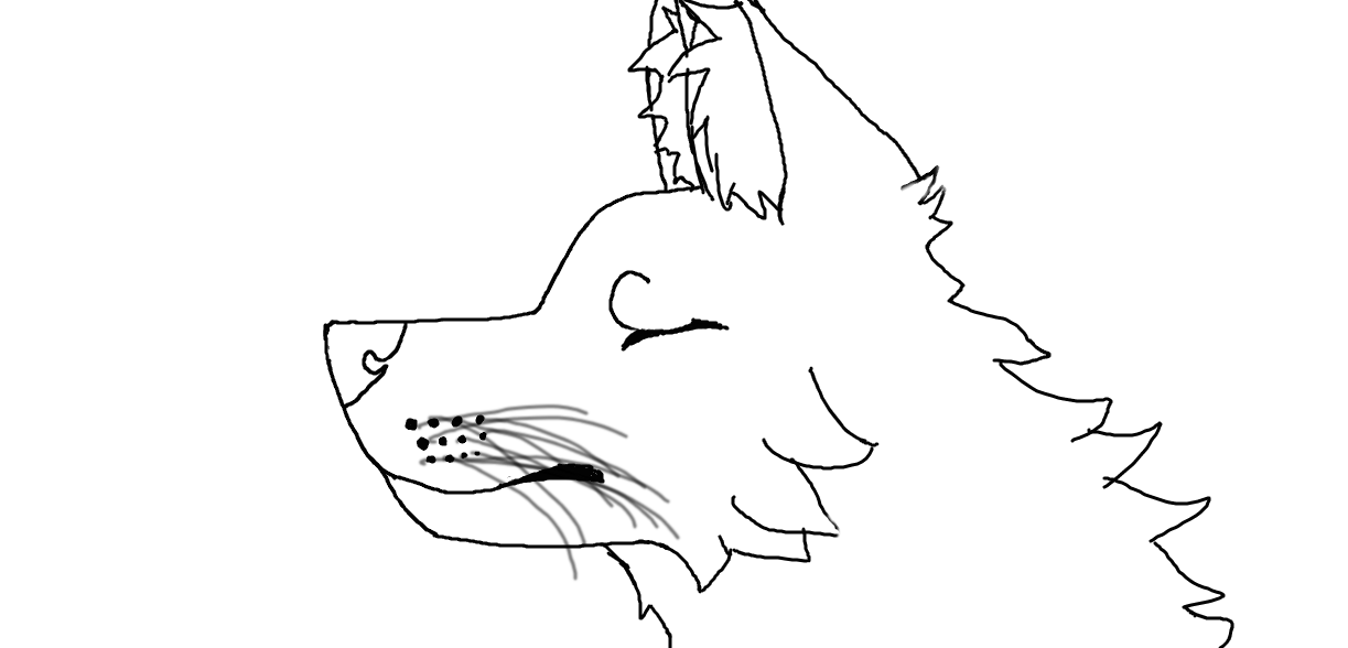 Free wolf line art by geckomaster11 on DeviantArt