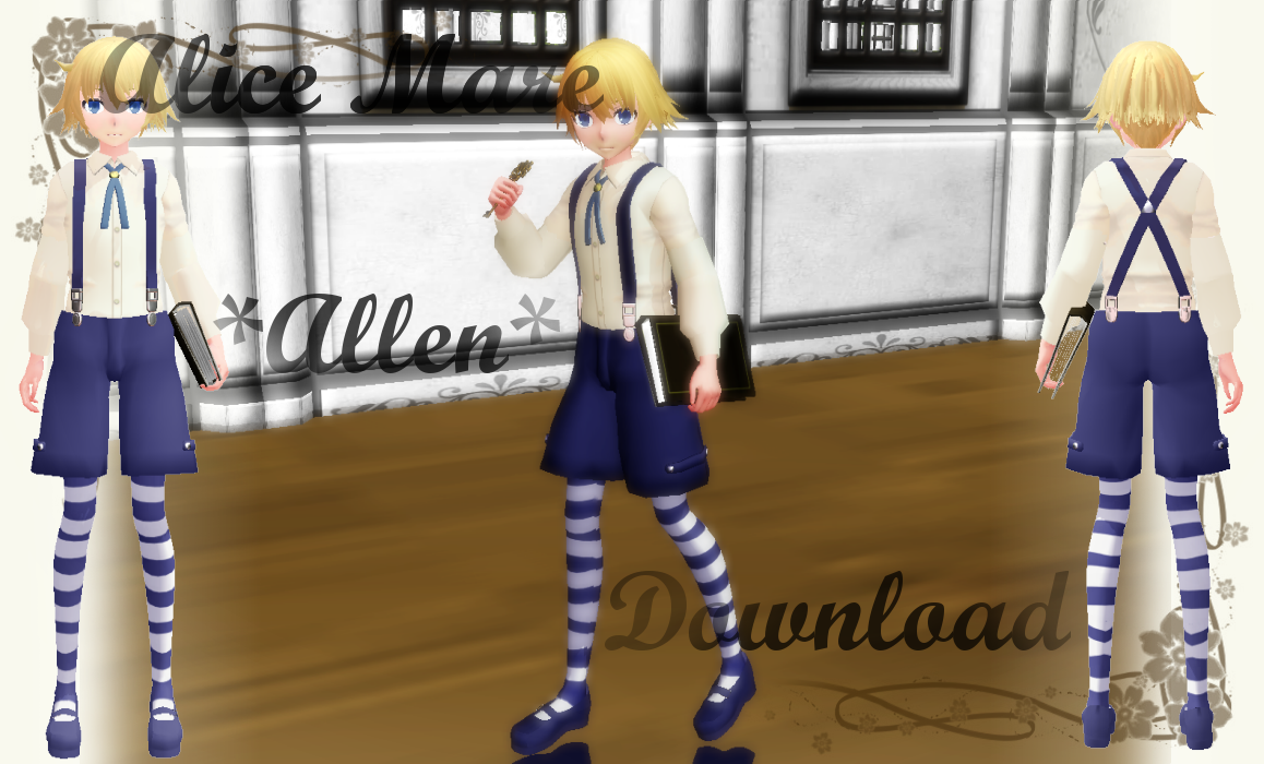 :MMD: Allen +Alice Mare+ DOWNLOAD by xMMDPandux on DeviantArt