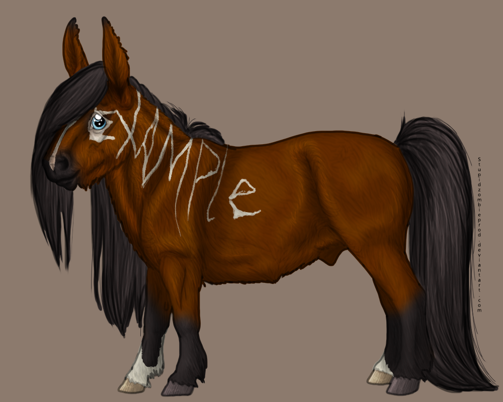 P2U: Mini/Pony Mule by StupidZombieProd on DeviantArt