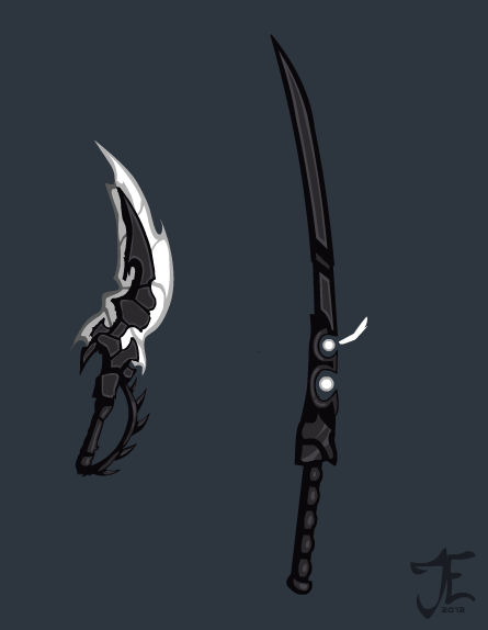 [AQW] Phantom Weaponry by TrizkialEnigma on DeviantArt