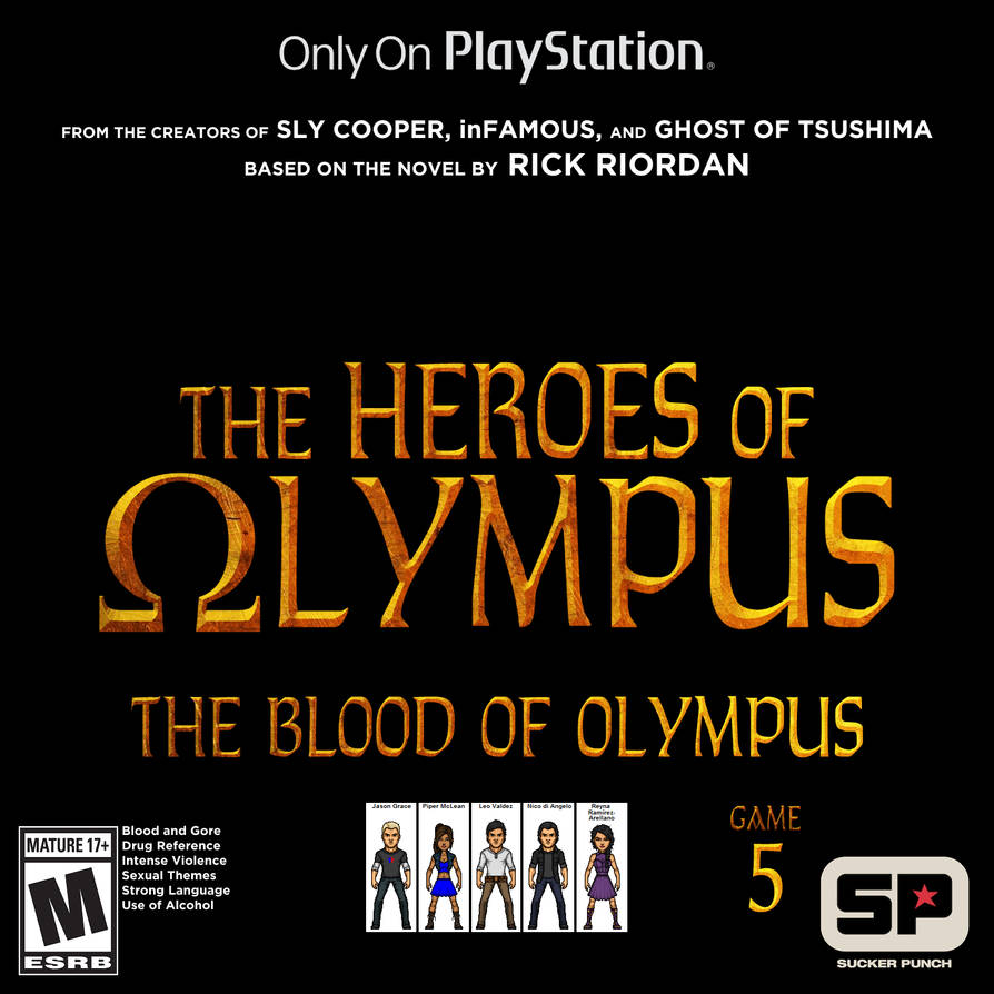 Heroes of Olympus 5: Blood of Olympus by ZM26 on DeviantArt