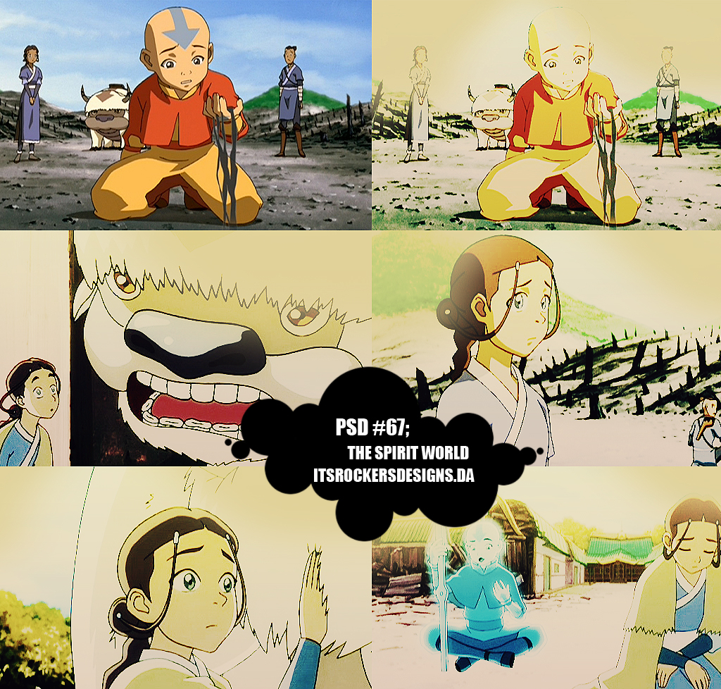 PSD 67 The Spirit World Avatar by itsrockersdesigns on DeviantArt