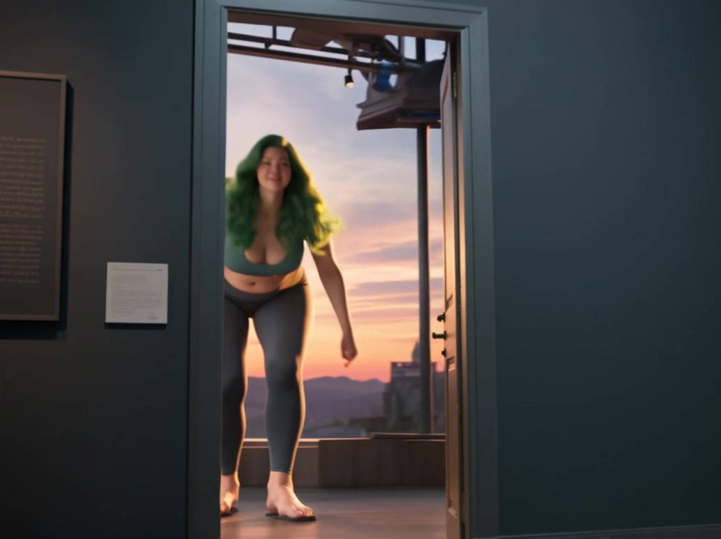 Hurry! Through the Tiny Door! by SheHuge on DeviantArt