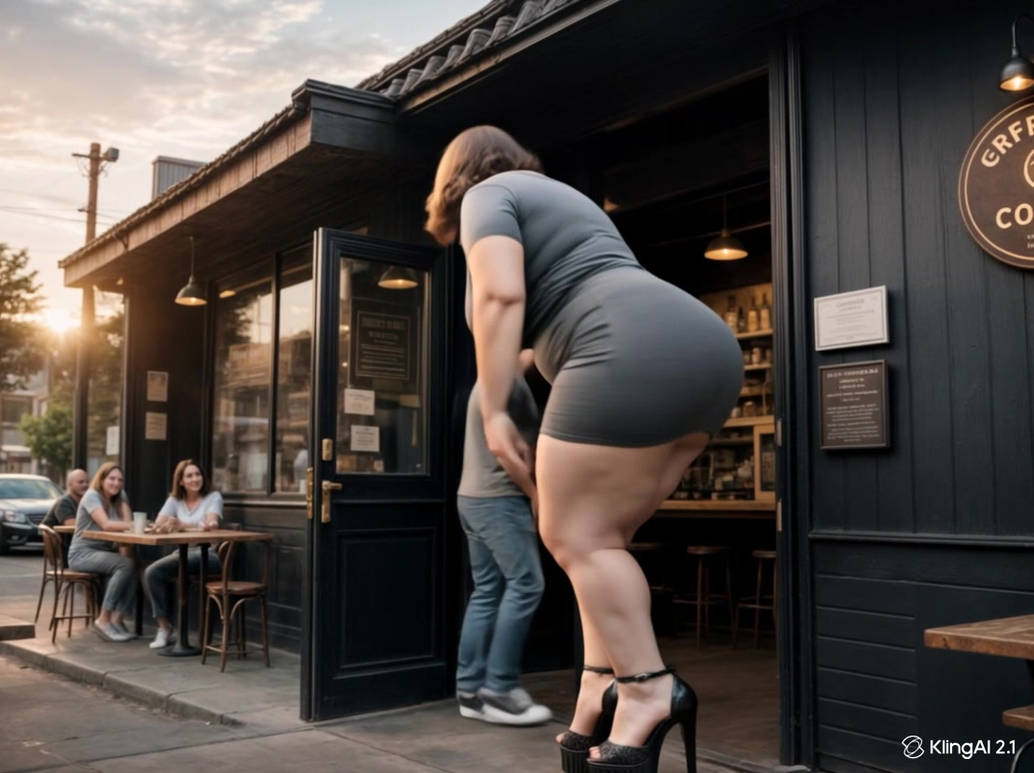 When He Makes You Go Into Tiny Stores Constantly ( by SheHuge on DeviantArt