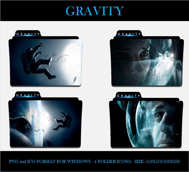 Gravity (Folder Icon Pack) by Llyr86 on DeviantArt