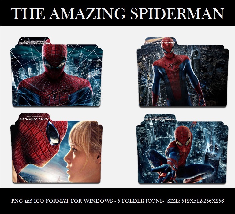 The Amazing Spiderman (Folder Icon Pack) by Llyr86 on DeviantArt