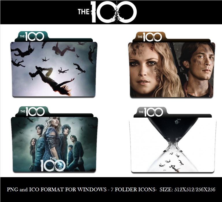The 100 (Folder Icon Pack) by Llyr86 on DeviantArt