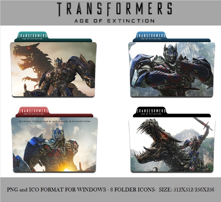 Transformers 4: Age of Extinction Folder Icon Pack by Llyr86 on DeviantArt