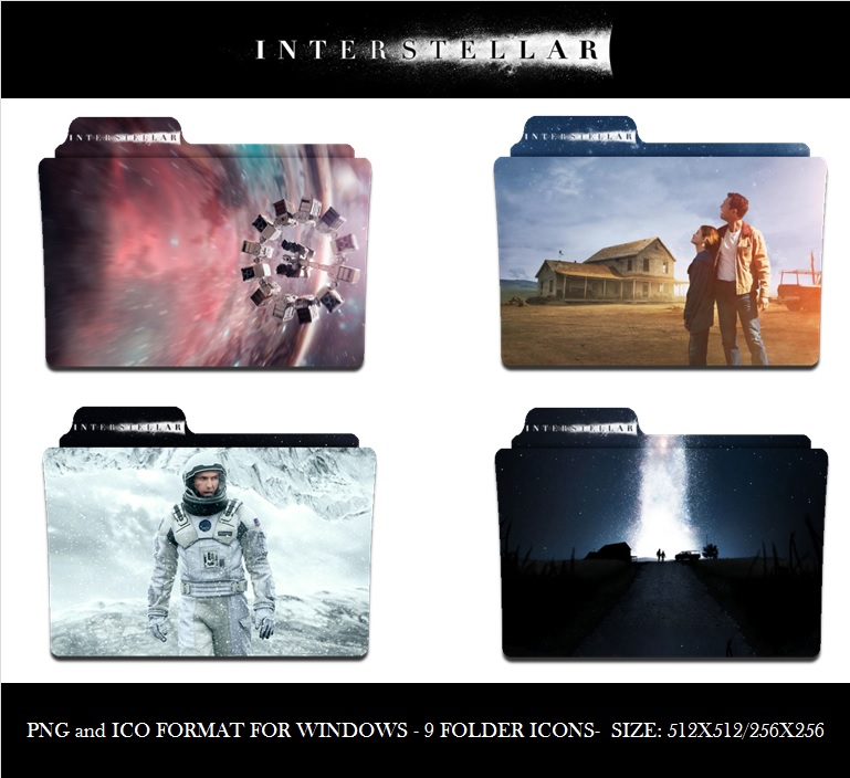 Interstellar (Folder Icon Pack) by Llyr86 on DeviantArt