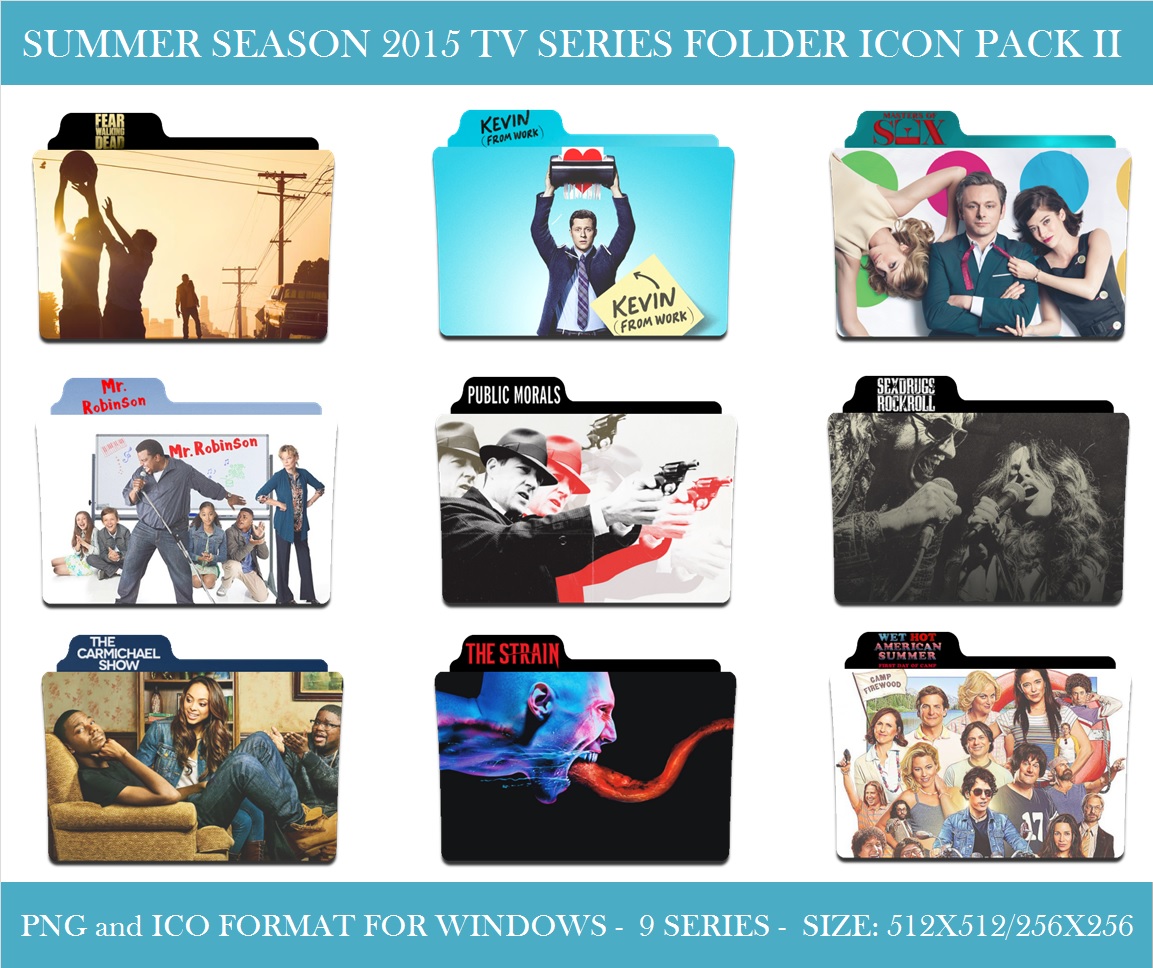 2015 Summer Season (Tv Series Folder Icon Pack II) by Llyr86 on DeviantArt