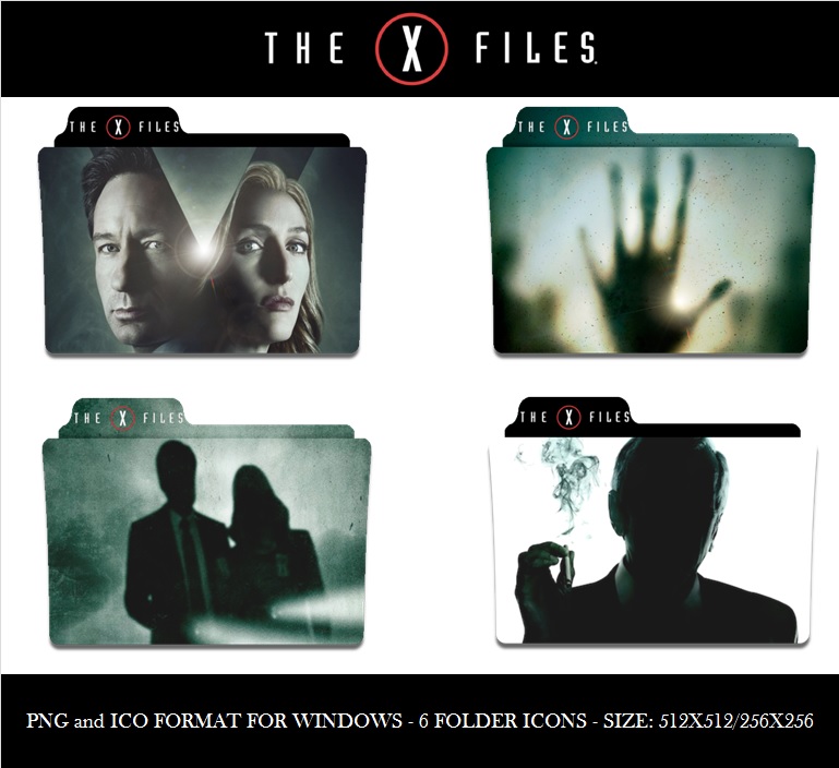 The X-Files (2016) (Folder Icon Pack) by Llyr86 on DeviantArt