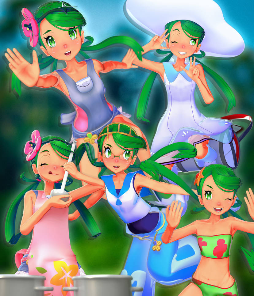 [dl] Mallow From Pokemon 3d Model By Banchouforte On Deviantart