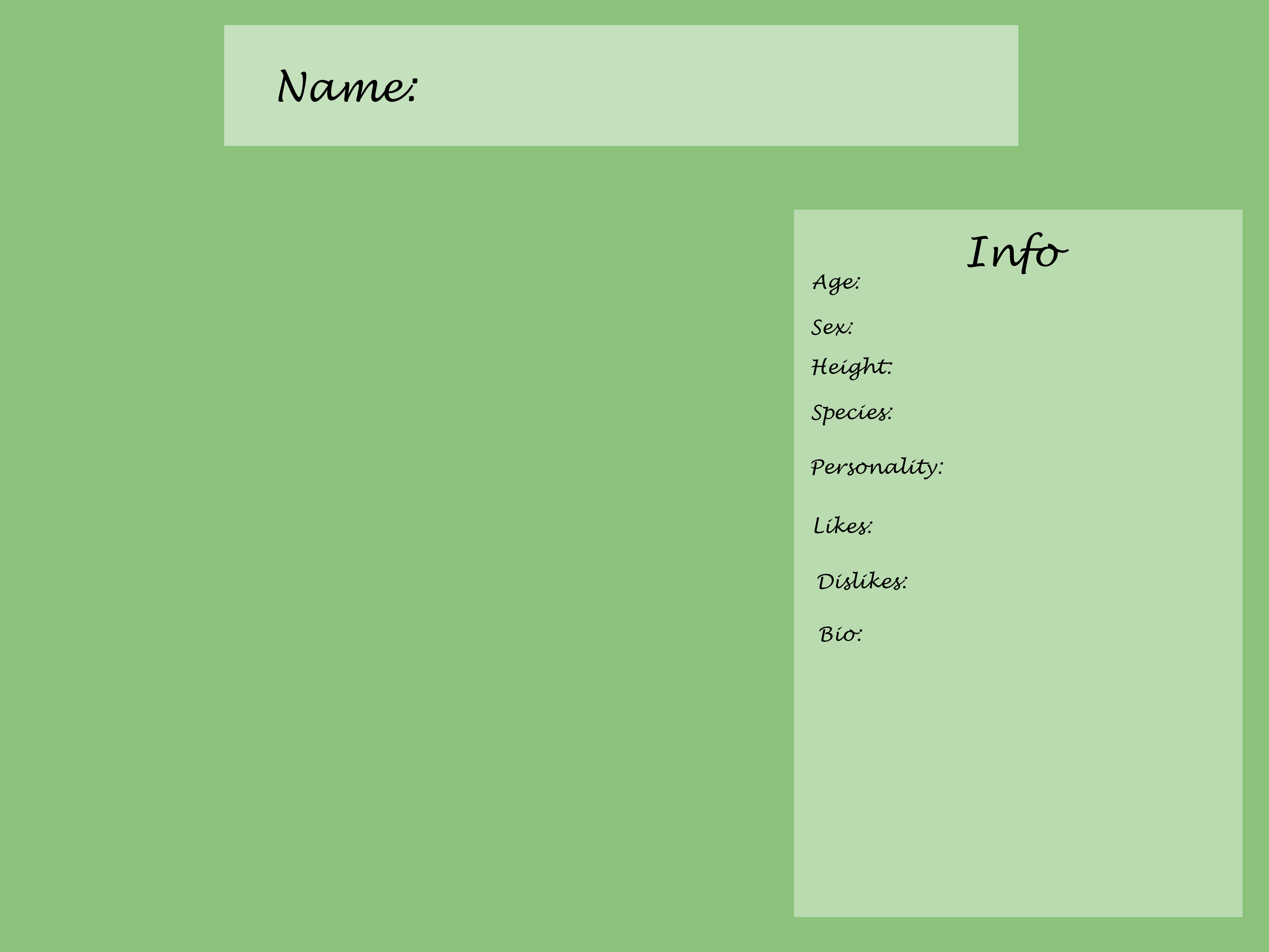 F2U Simple Ref Sheet Base (Photoshop) by KalaKalbian on DeviantArt