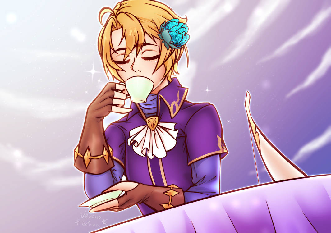 Tea Time Klein by VeronaLuna on DeviantArt
