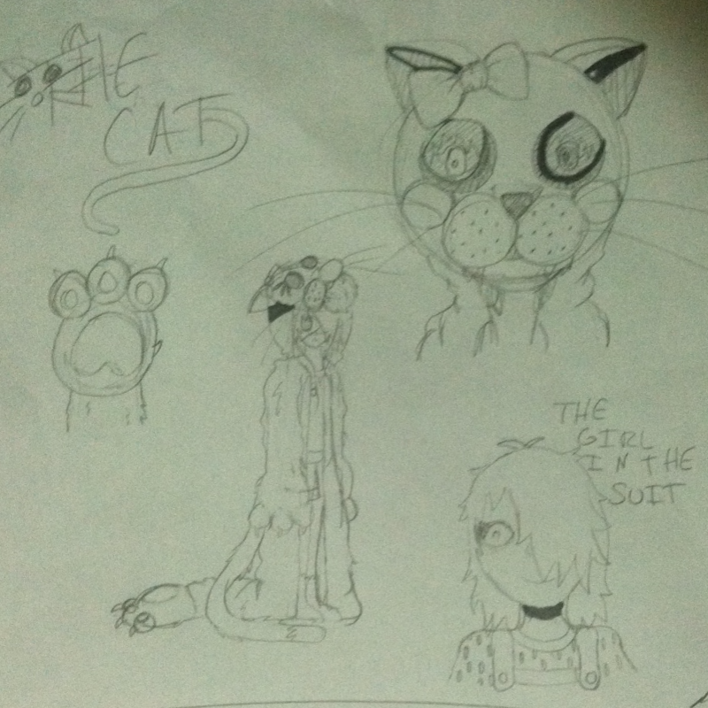 The Cat: FNAF by noble0art on DeviantArt