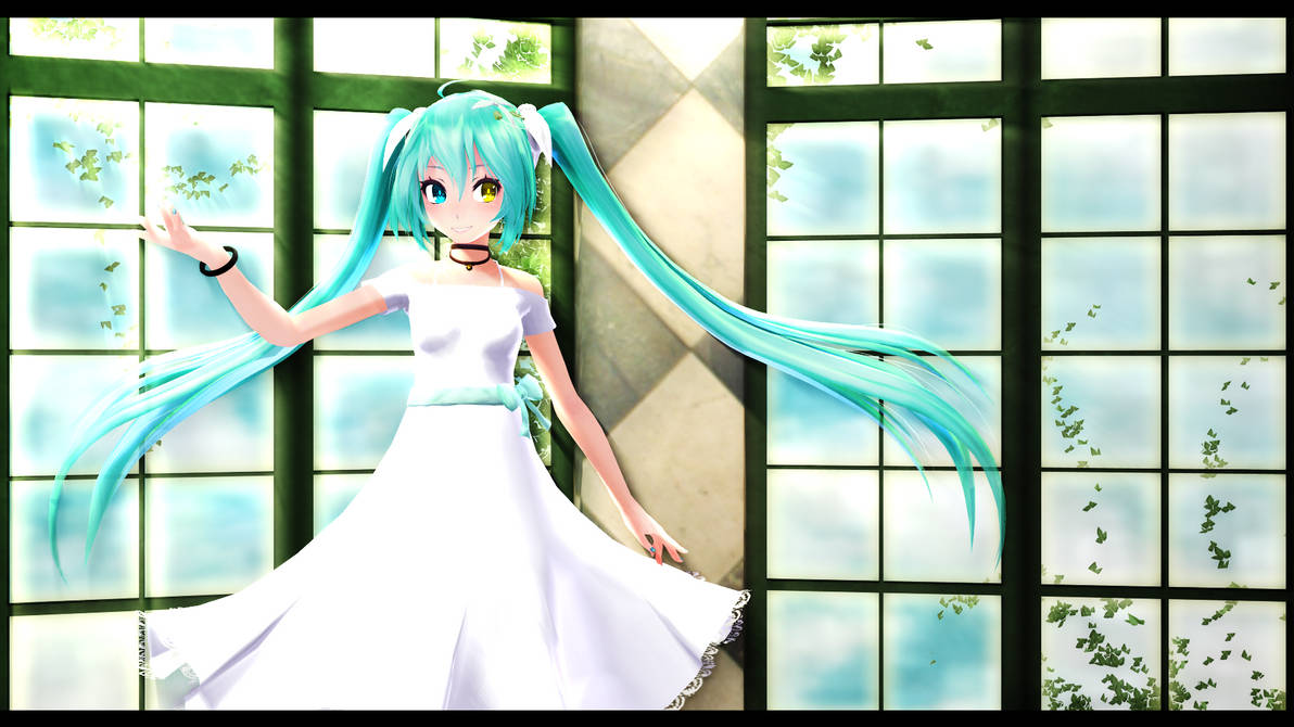 Tda-styled White Eve Miku [Download] by Nidoru-RS on DeviantArt