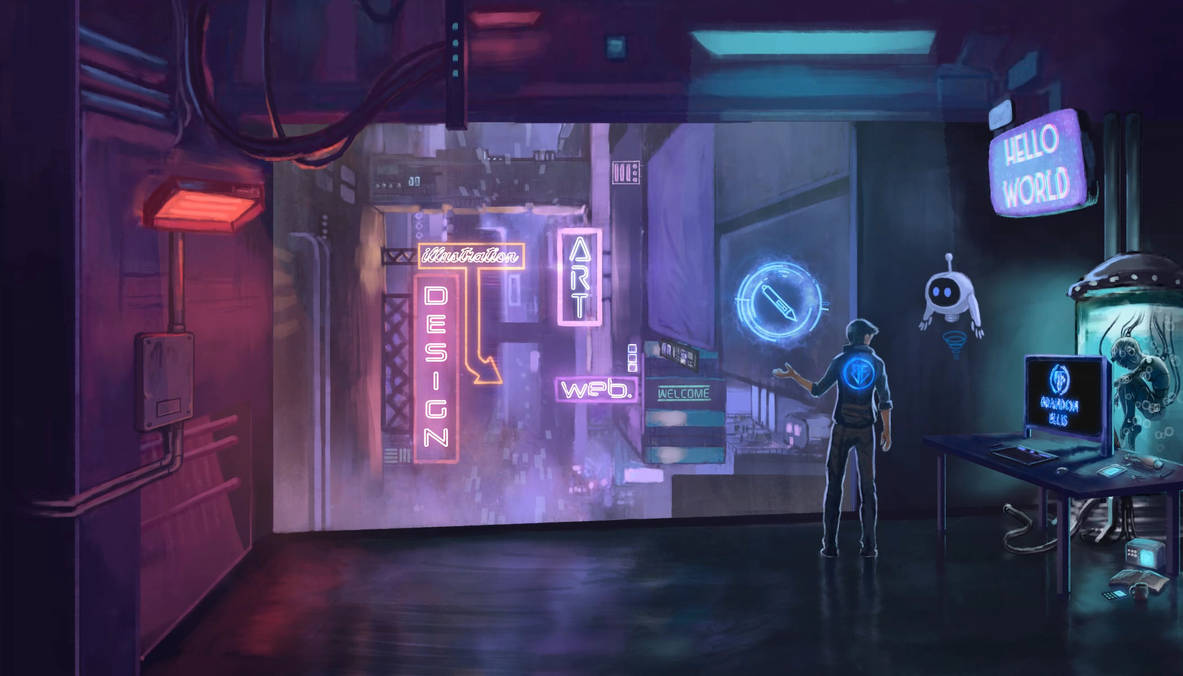 CyberPunk (animated) by Brandon-Ellis on DeviantArt