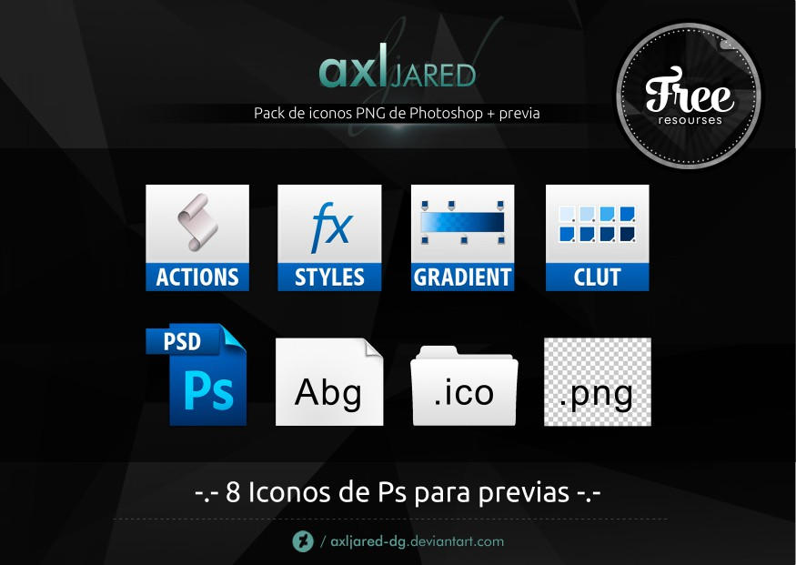 Iconos de Photoshop PNG by axlJARED-DG on DeviantArt