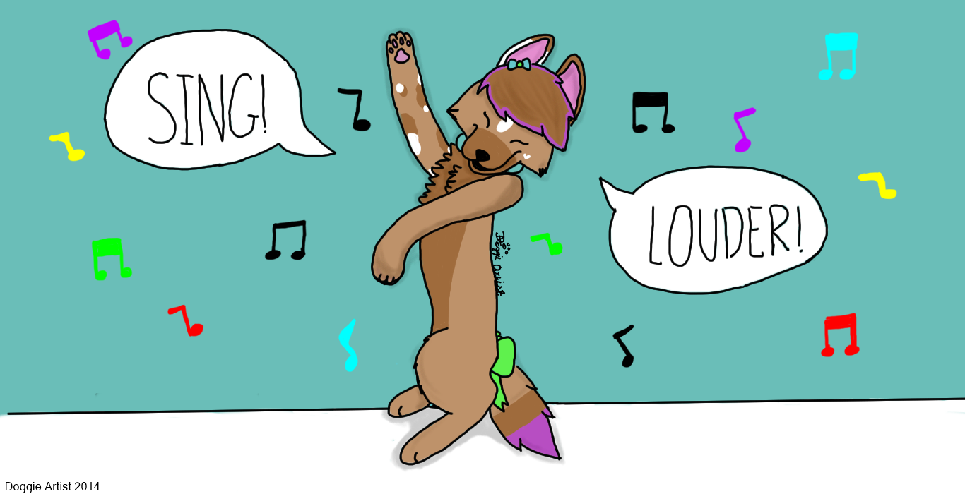 Sing by doggieartist on DeviantArt